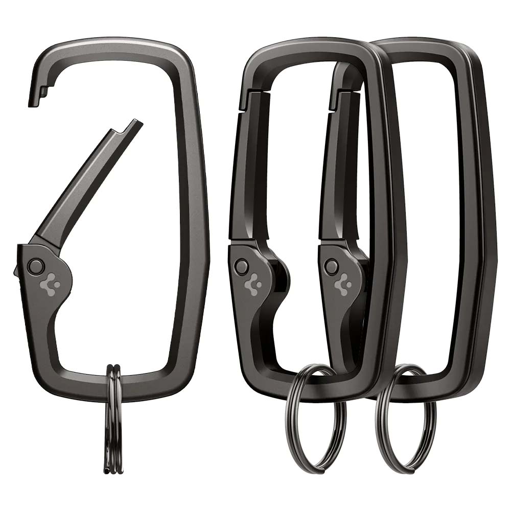 SPIGEN CARABINER RUGGED BLACK [3 PACK @9.900 (BHD) incl tax SPIGEN - In ...