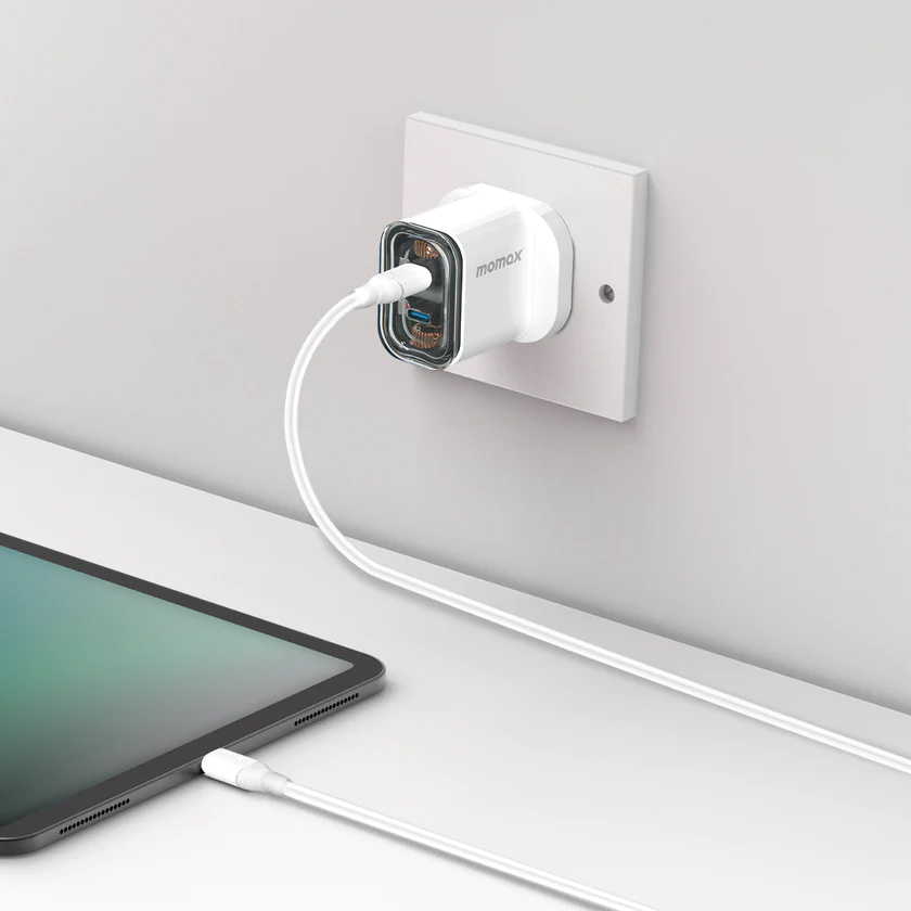 MOMAX 1-CHARGER FLOW PD 35W 2 PORTS GAN WALL CHARGER @12.900 (BHD) incl ...